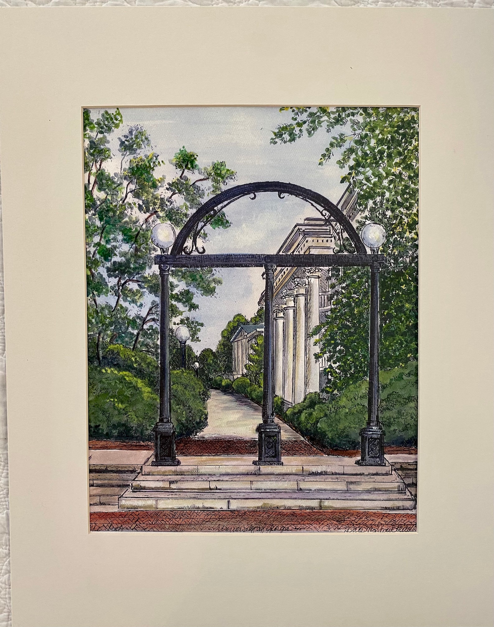 The Arch / Athens, Georgia / Print - Etsy