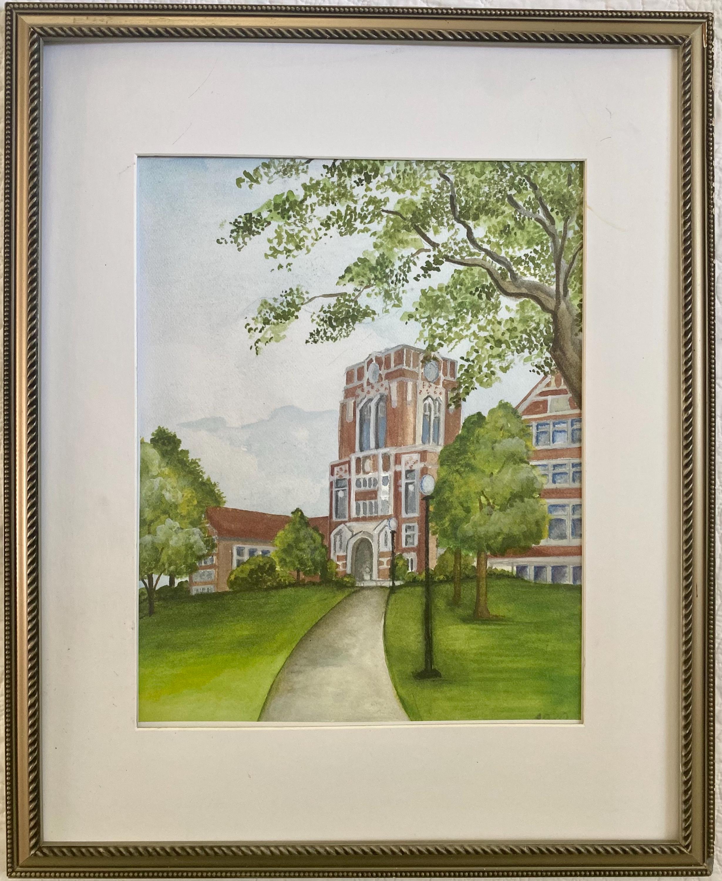 University of Tennessee / Ayers Hall / Knoxville, Tennessee/ Print - Etsy
