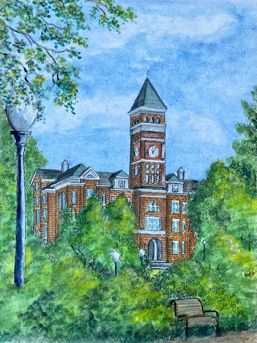 Universidad de Clemson / Tillman Hall / Clemson, Carolina del Sur ...