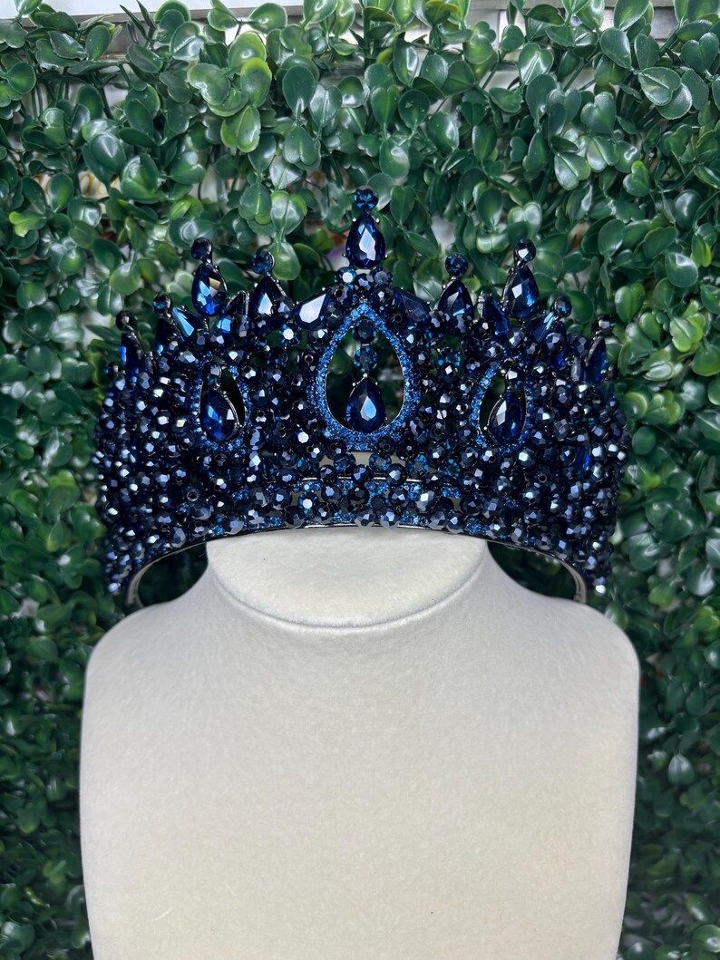 Navy Blue Quinceanera Tiara - Etsy