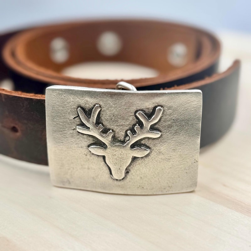 Rustic Belt Buckle - Etsy
