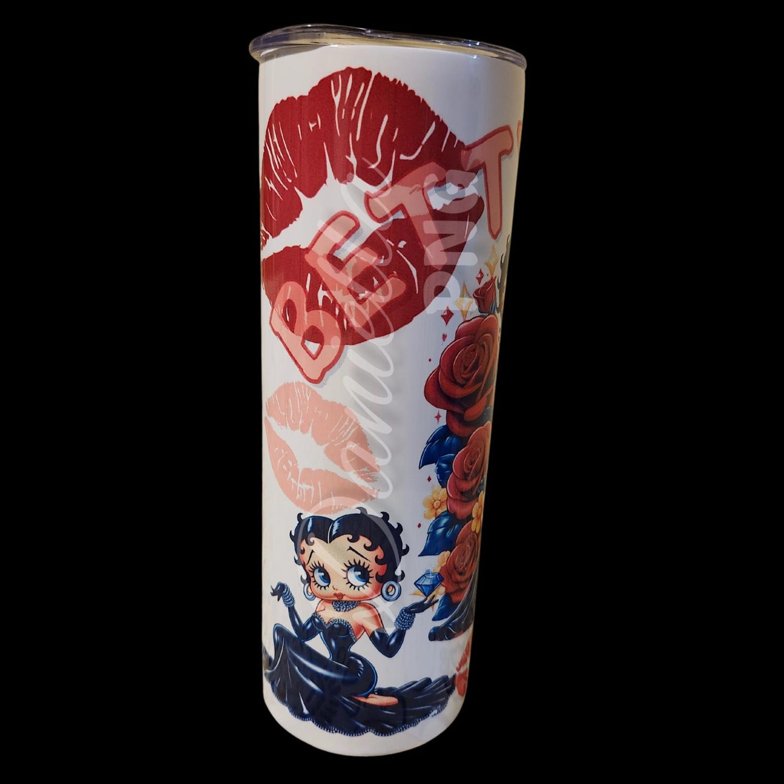 Elegant Betty Boop 20oz Tumbler Wrap PNG – Instant Download, High ...
