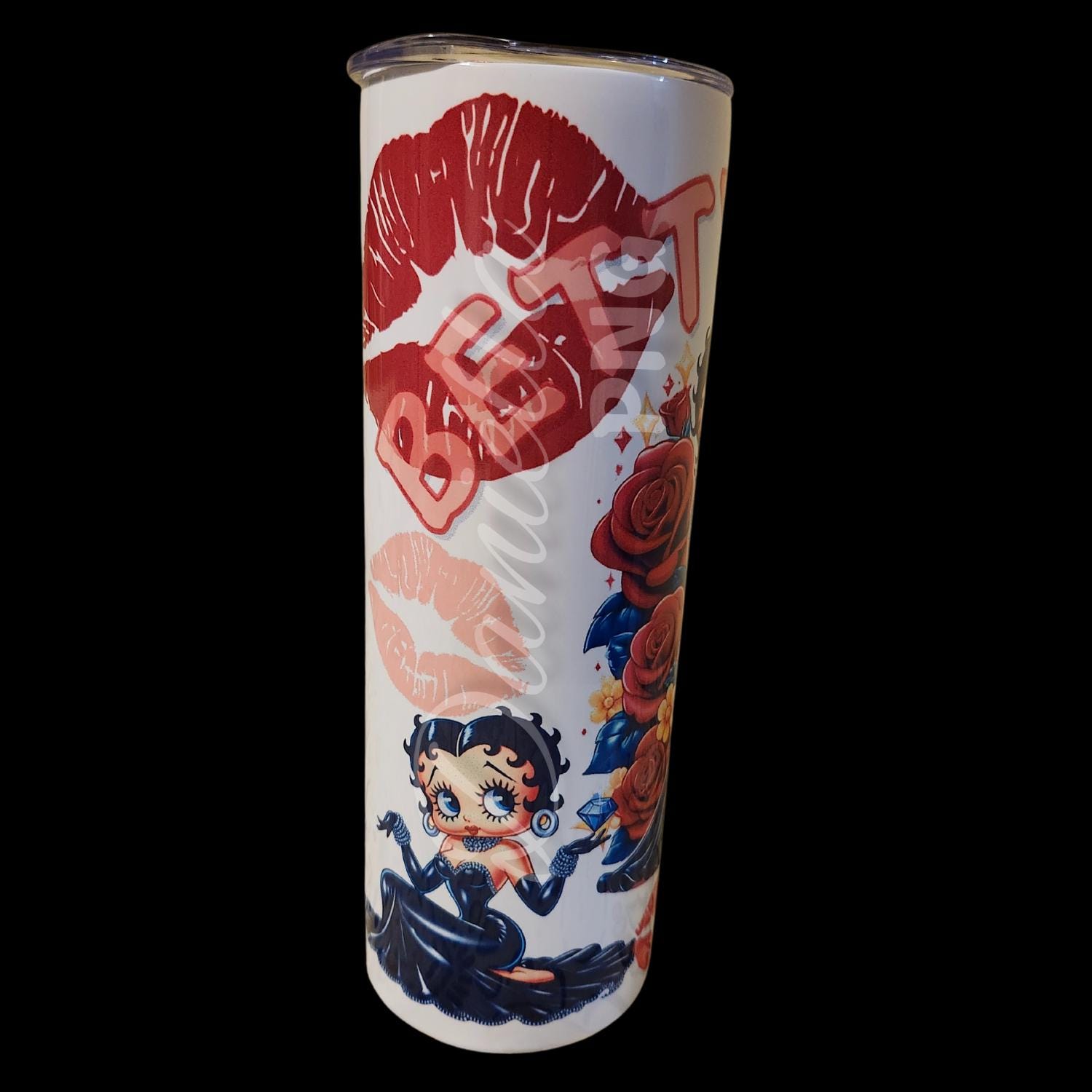 Elegant Betty Boop 20oz Tumbler Wrap PNG – Instant Download, High ...