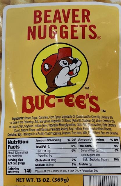 Buc-ee's Value Snack Pack - Etsy