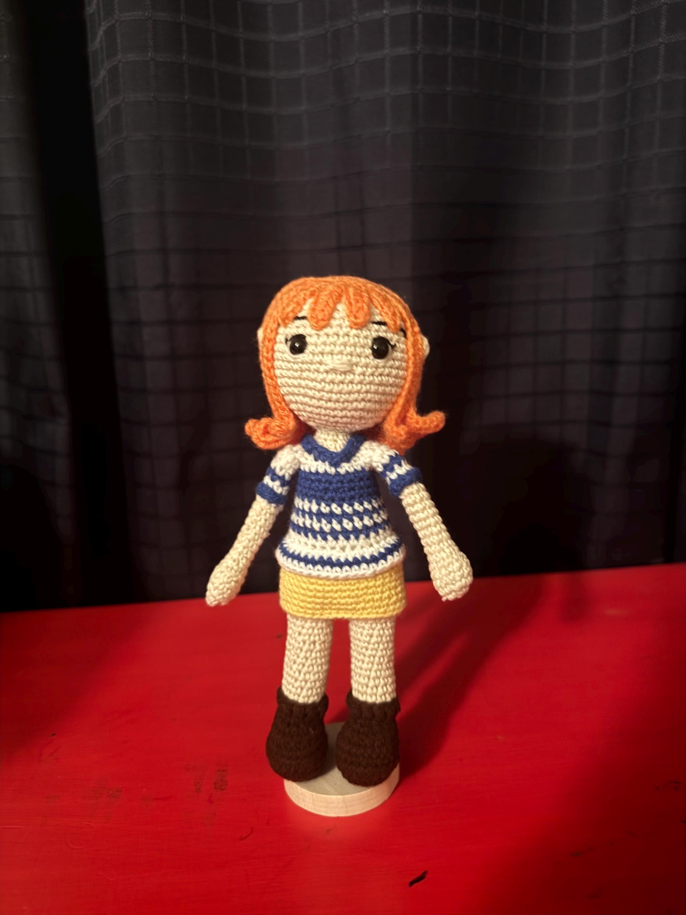 NAMI ONE PIECE Amigurumi-crochet-handmade - Etsy