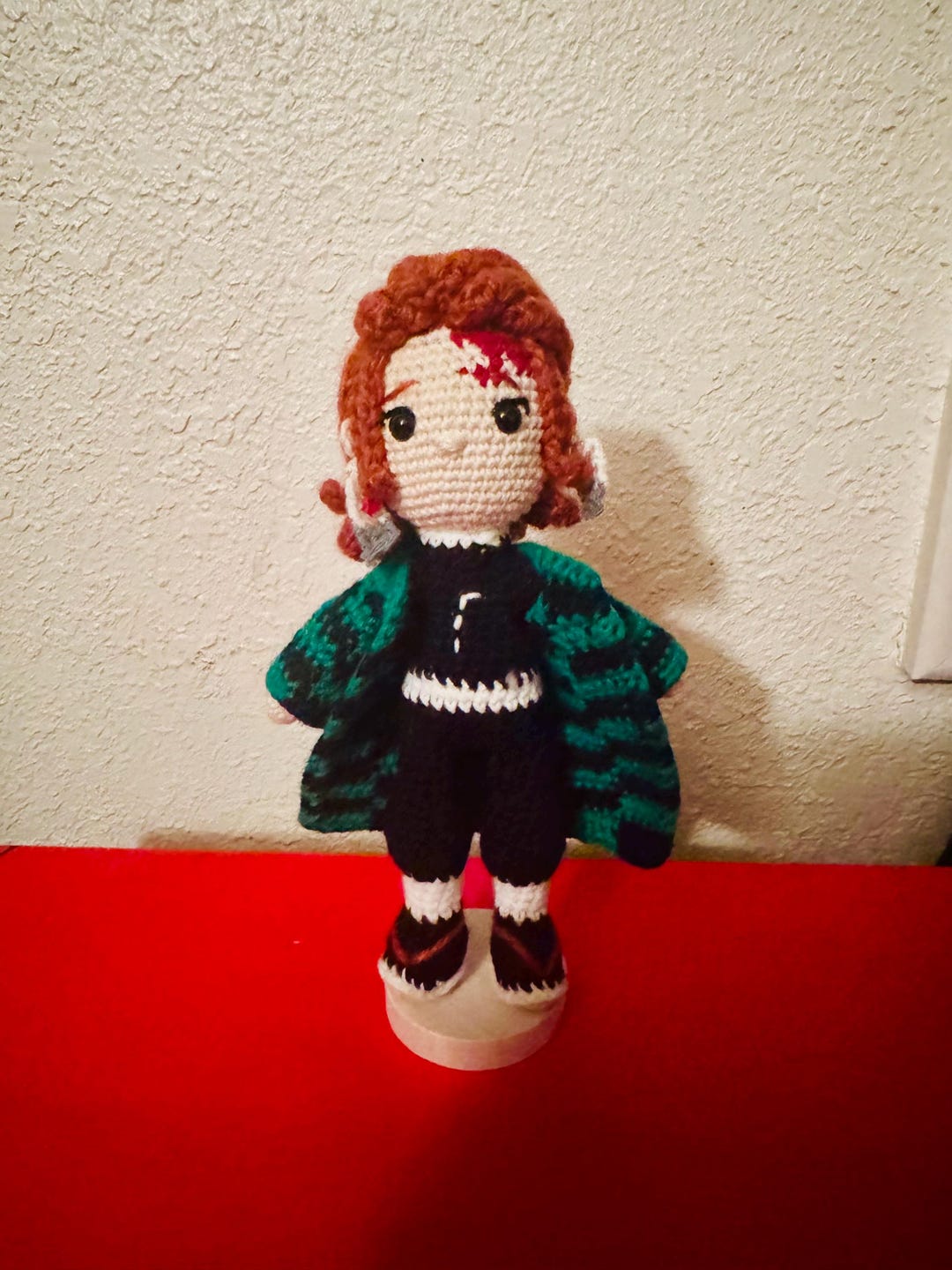 TANJIRO DEMON SLAYER Amigurumi-crochet-handmade - Etsy