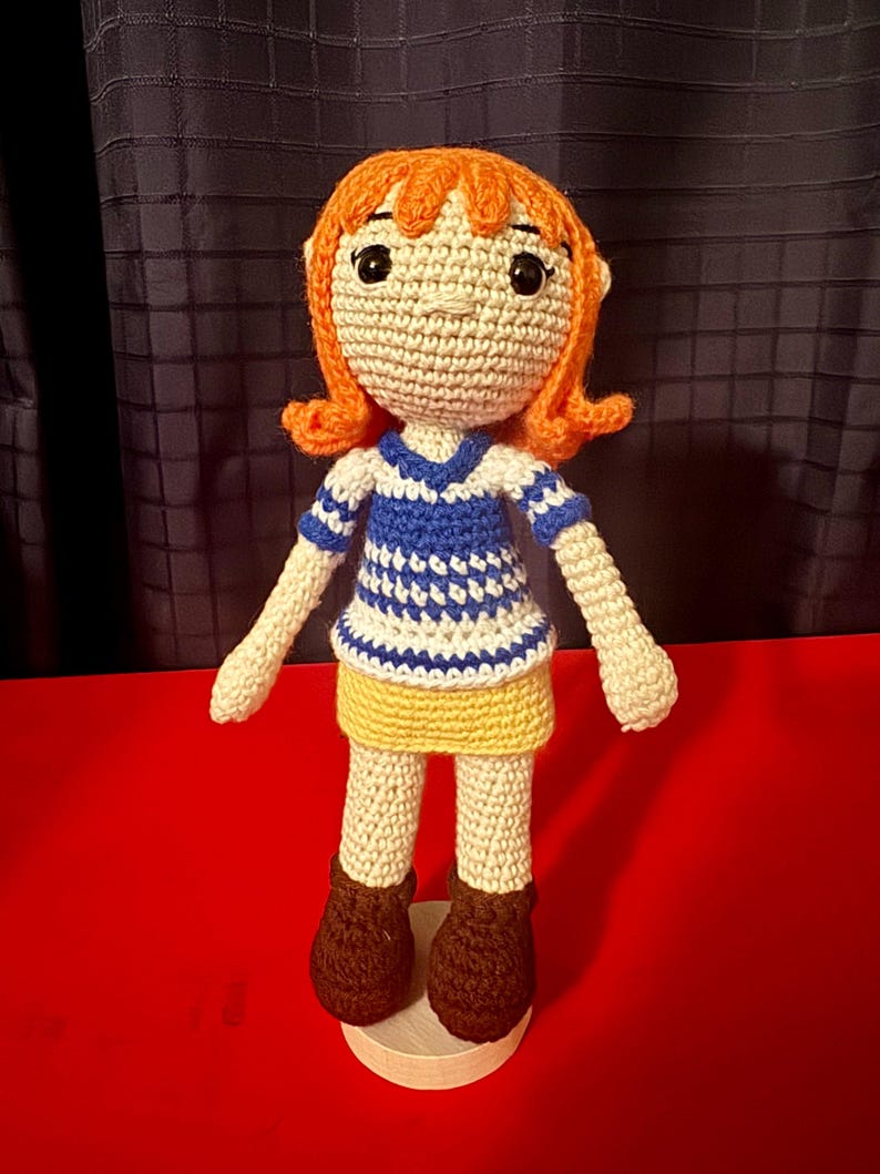 NAMI ONE PIECE Amigurumi-crochet-handmade - Etsy