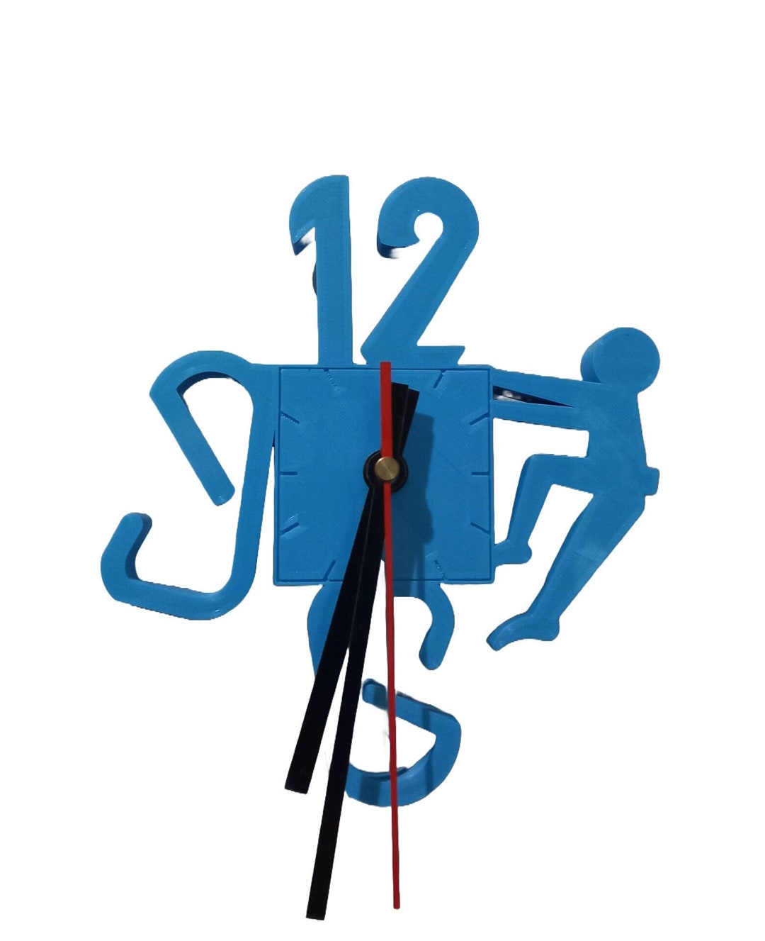 Simplistic Rock Climber Clock STL for 3D Printer - Etsy