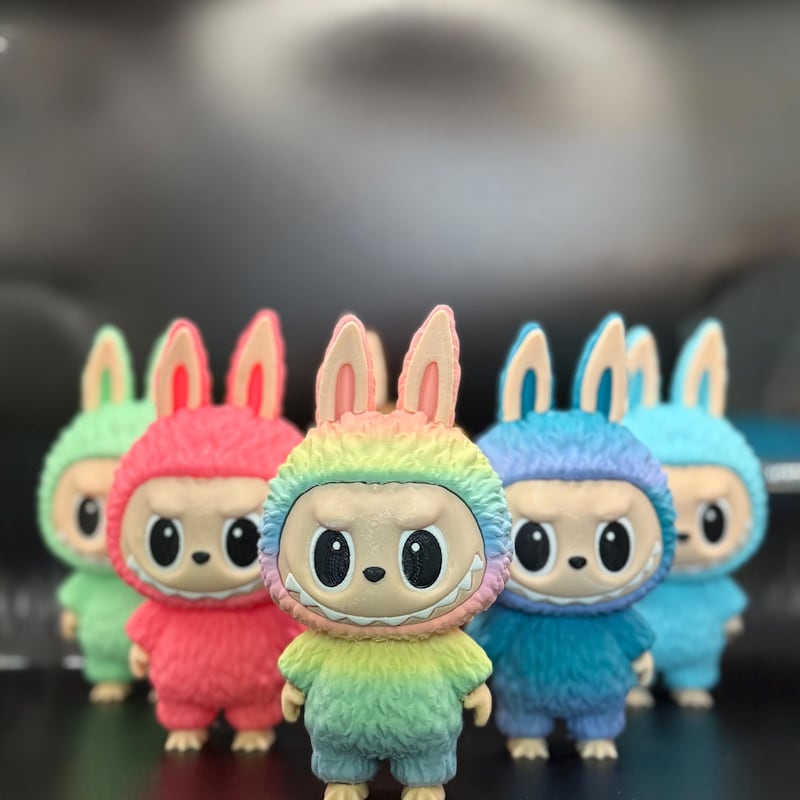 Labubu Rainbow Doll - Etsy UK