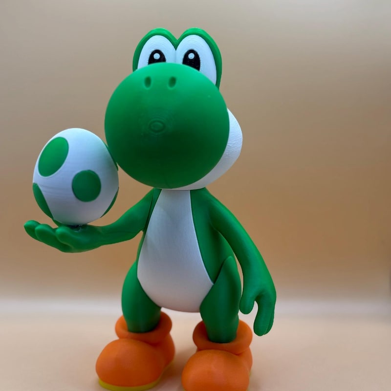 Blue Yoshi Figurine - Etsy UK