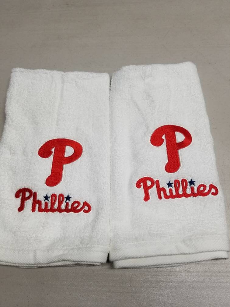 Philadelphia Phillies Towels Personalized Gift Baseball Bath | Etsy