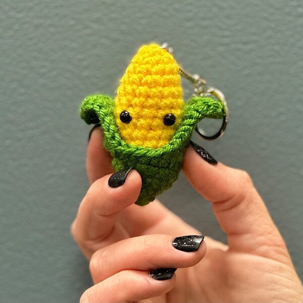 Crochet Keychain - Etsy