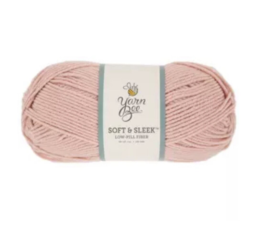 Hobby Lobby Blush Yarn Bee Soft & Sleek Yarn - Etsy