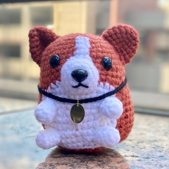 Chubby Corgi Plush Corgi plushie dog lover gift Corgi stuffed animal ...
