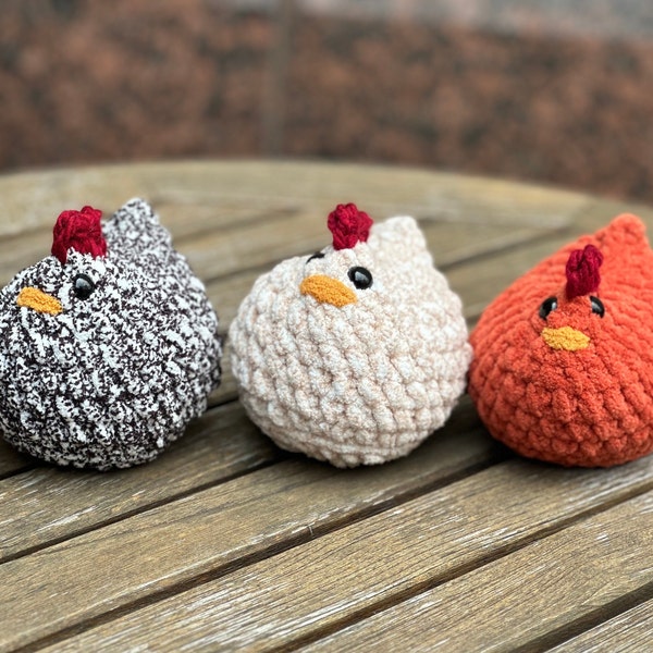 Mabel Chicken Crochet Pattern - Etsy
