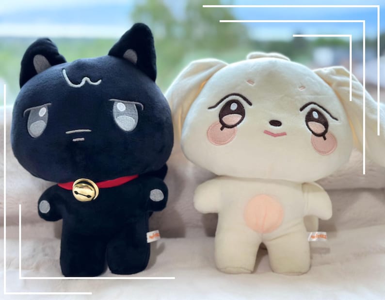 Aniteez Plushies Mini Doll Plush 11-12 Inches, Kpop Collectable, Ateez ...