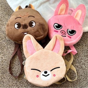 Skzoo Mini Backpack, Embroidered Fan Made Mini Bag for Stray Kids Fan ...