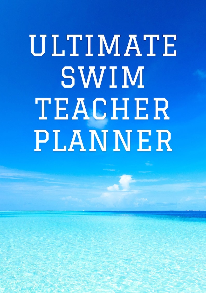 The Ultimate Swim Planner - Etsy