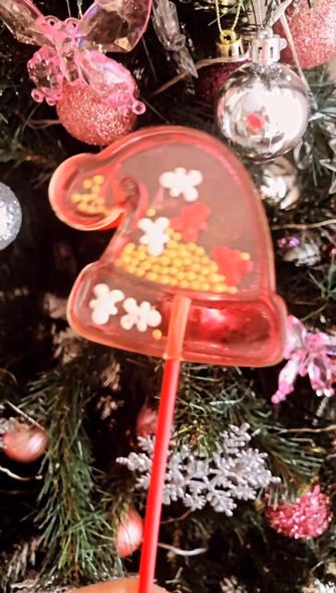 10 Christmas Rattle Lollipops, New Year Table Decor, Party Decorations ...