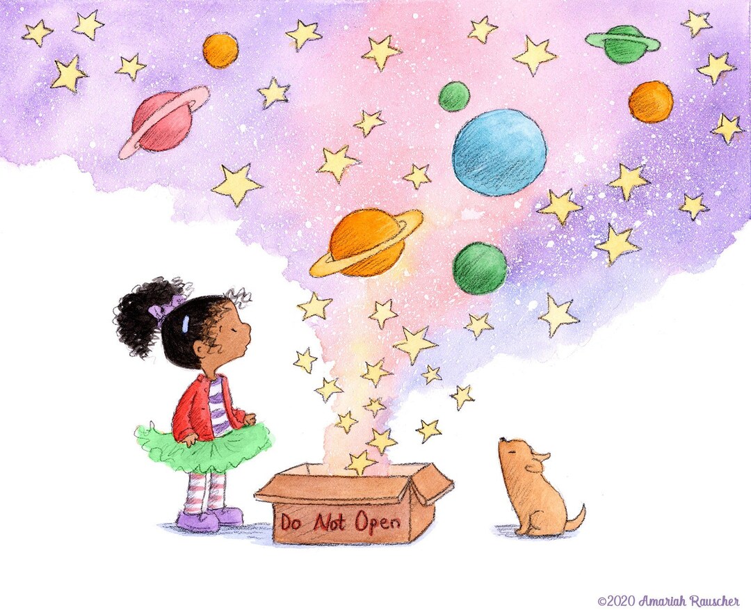 The Universe in A Box Fine Art Print - Etsy
