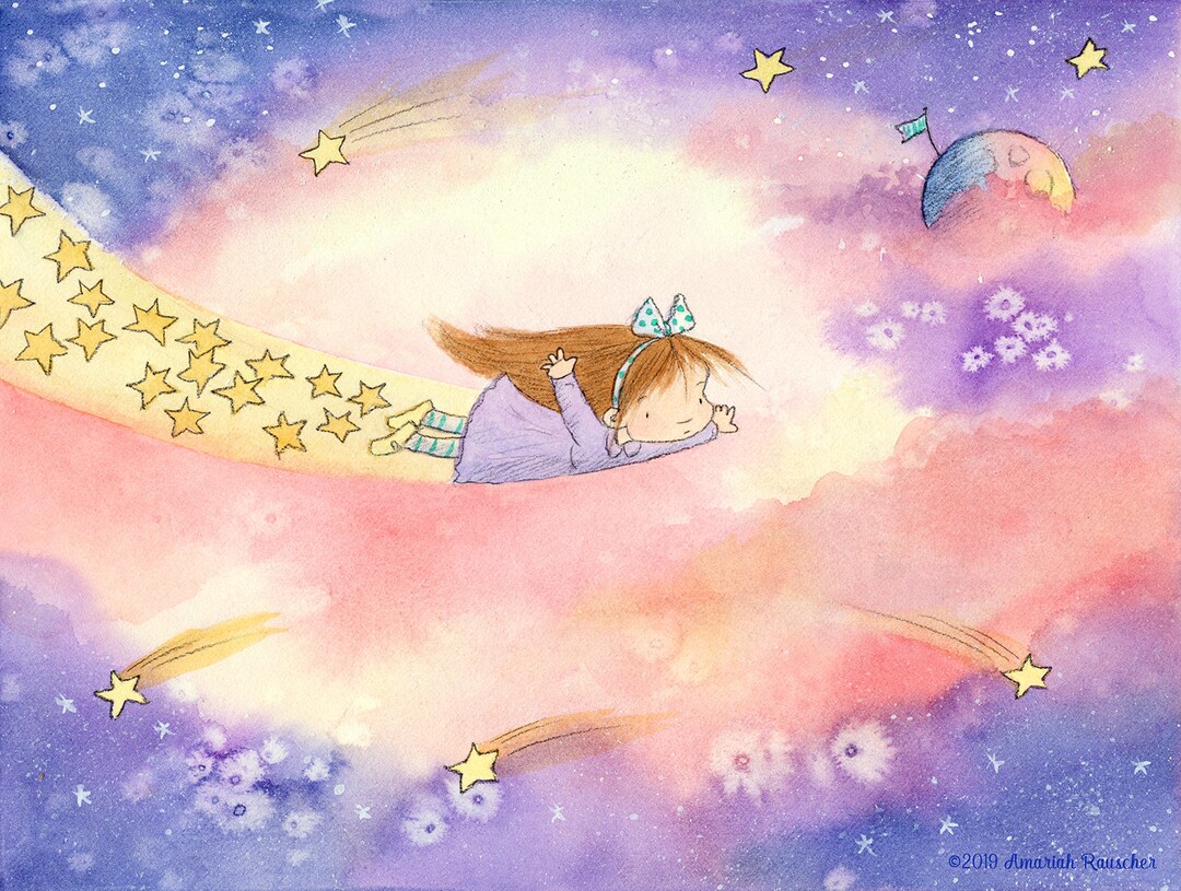 Shooting Star - Fine Art Print - Etsy