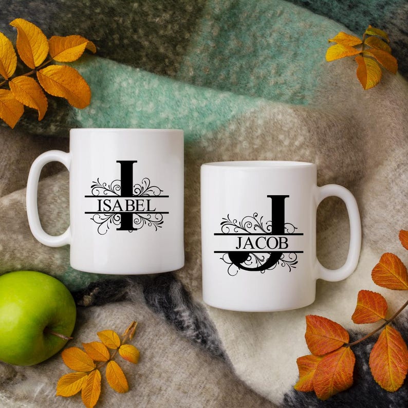 Split Monogram SVG, 26 Letters, Split Monogram, Frame Alphabet, Family Monogram, Instant ...