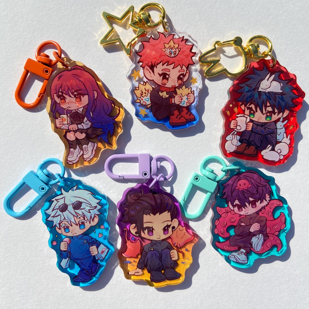 JJK and CSM Keychains - Etsy