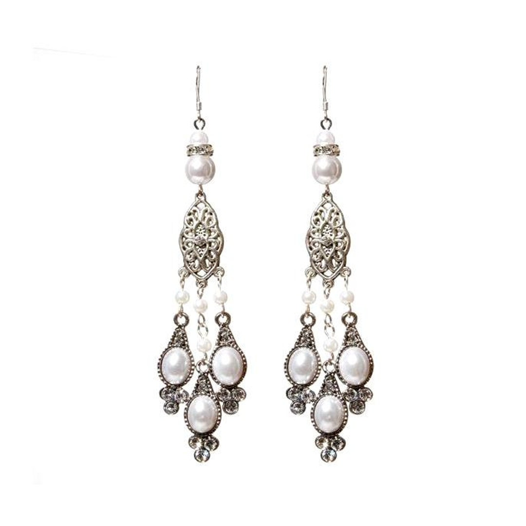 Beautiful Bridal Earrings, Wedding Accessories, Wedding Jewelry, Bridal ...