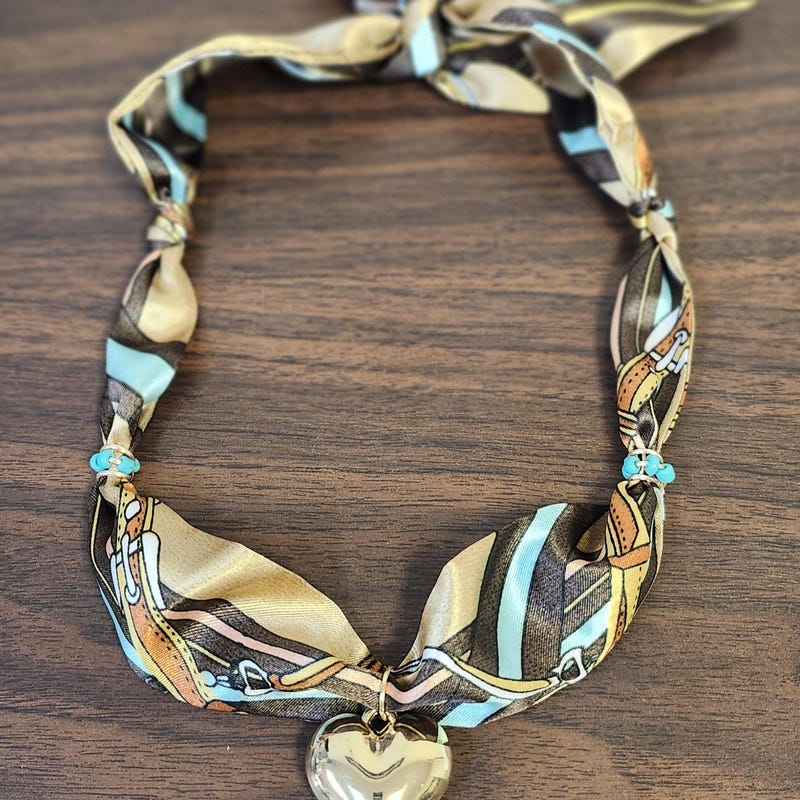 Necklace Scarf - Etsy