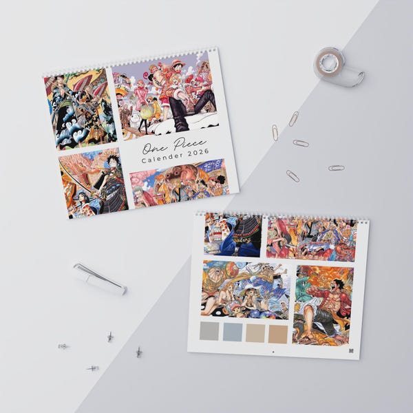 Anime Calendars 2026 - Etsy
