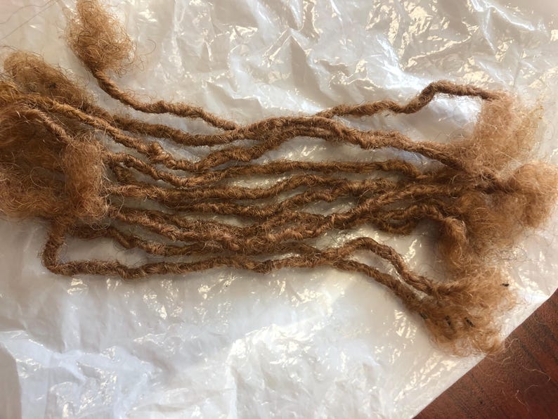 Handmade Human Hair Sisterlocks Extensions: Microloc Interlocs (0.1-0 ...