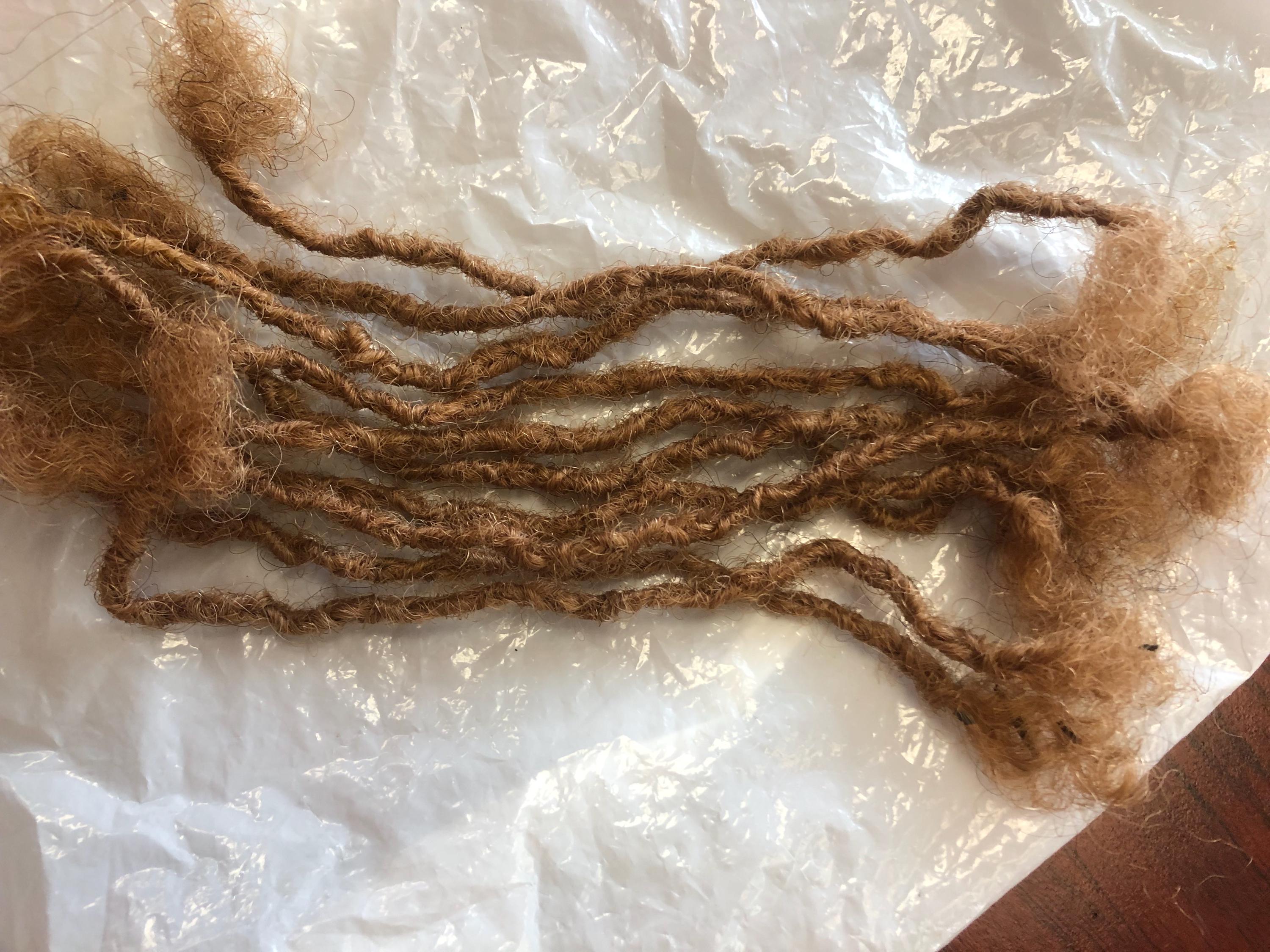 Handmade Human Hair Sisterlocks Extensions: Microloc Interlocs (0.1-0 ...