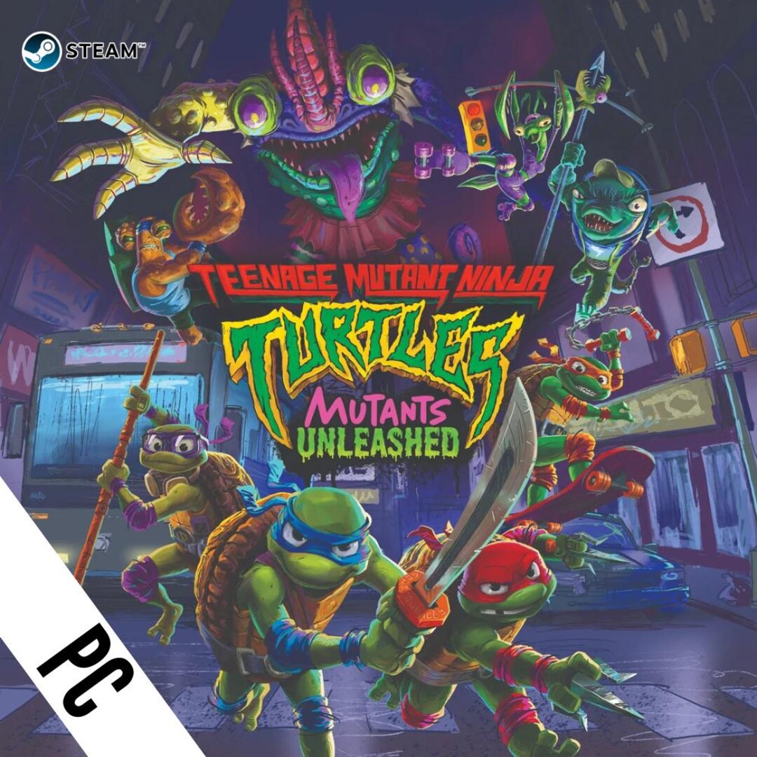 Teenage Mutant Ninja Turtles Mutants Unleashed PC Steam GLOBAL Fast ...