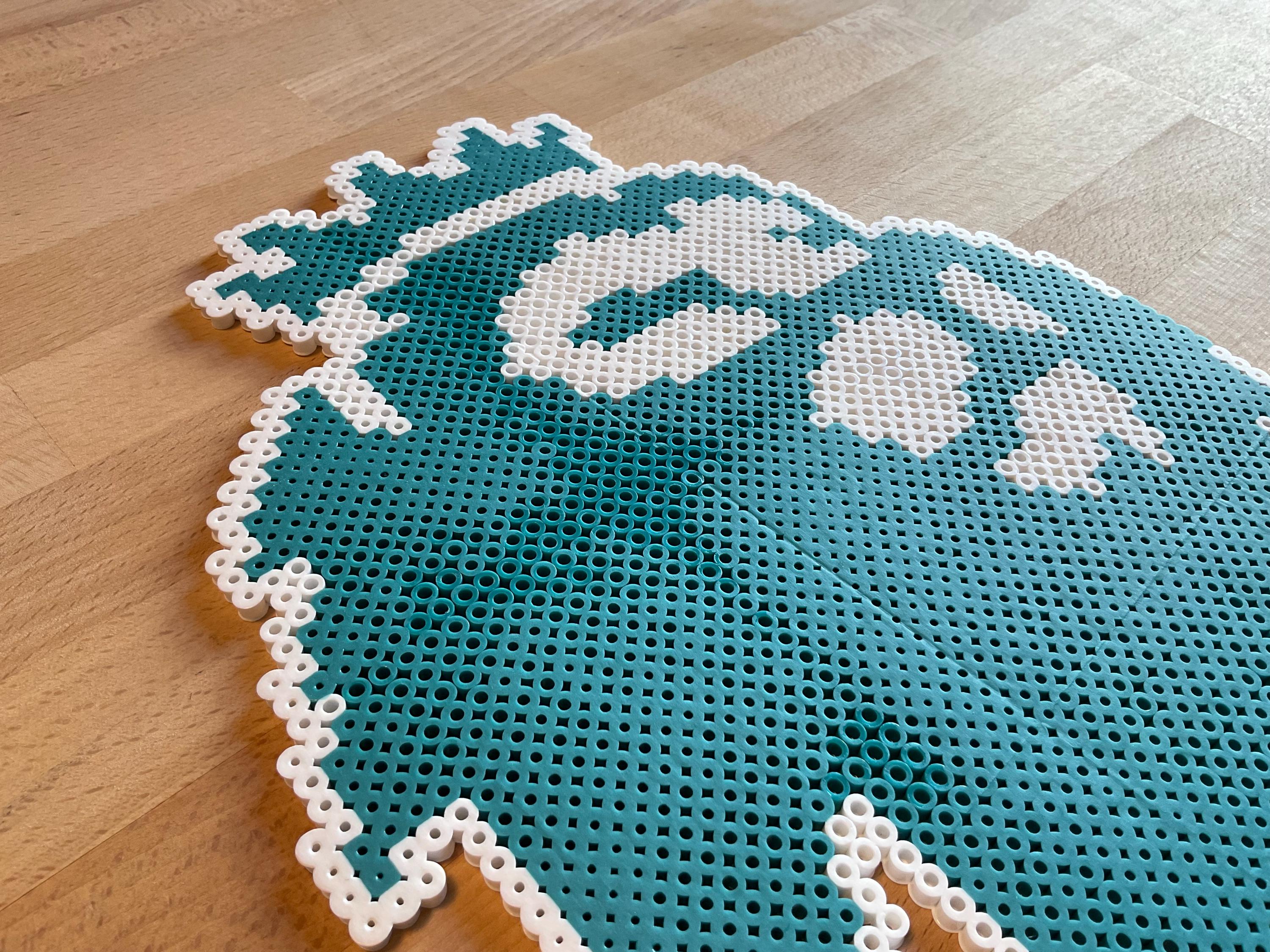 Soccer League Logo With Perler Beads - Etsy