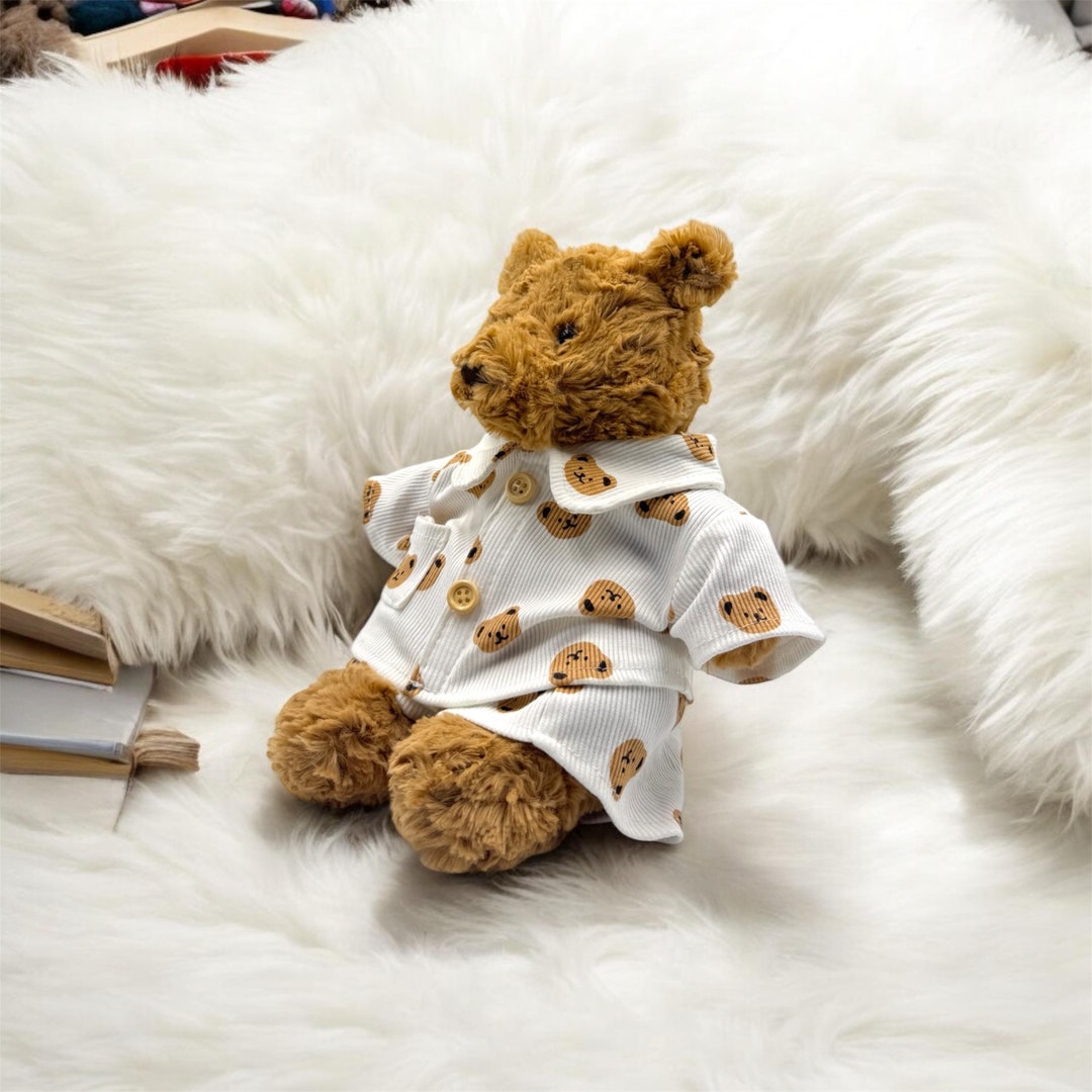 Teddy Bear Pajamas – Build-a-bear Clothes – Accessories for Jellycat ...