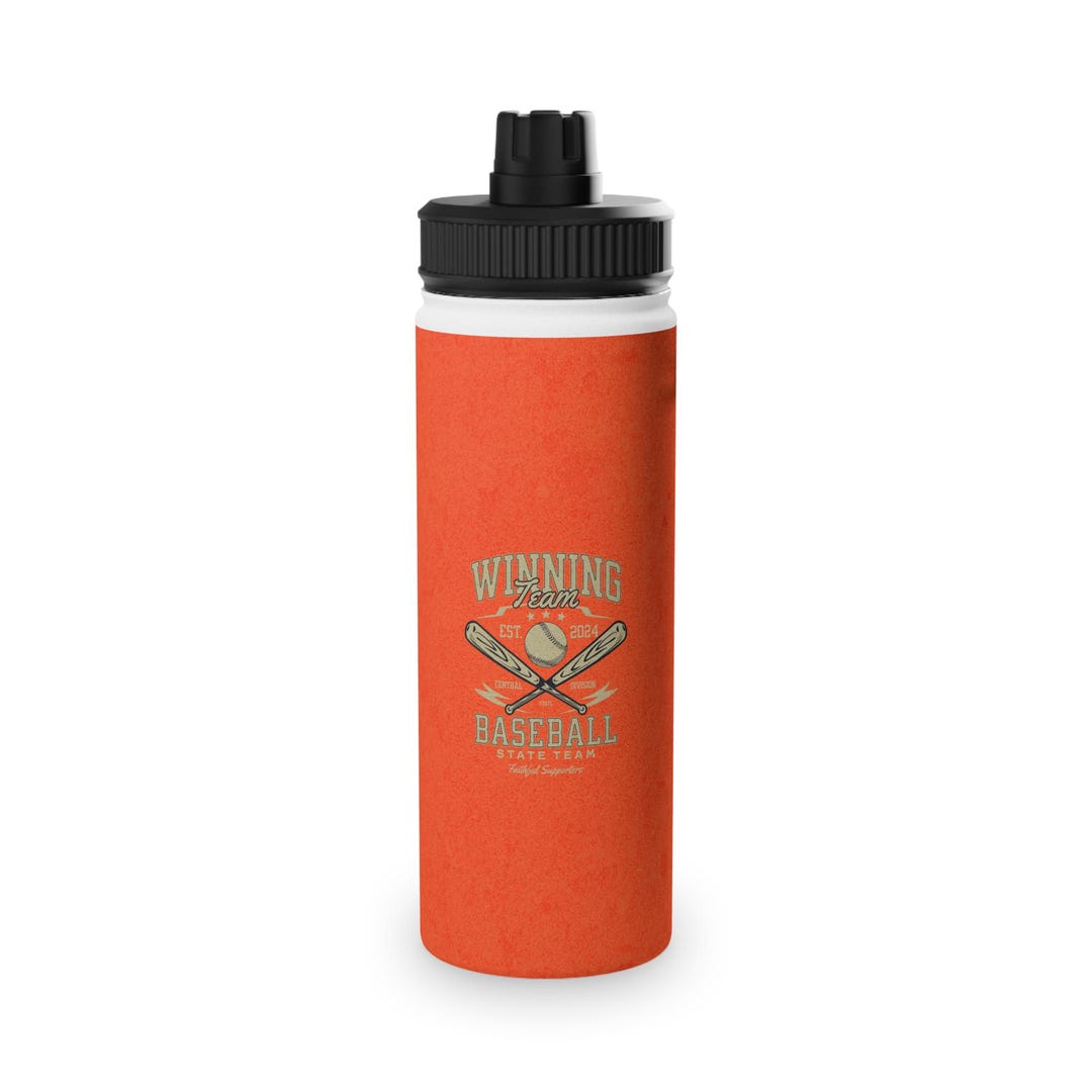 Bottle for Baseball Water Bottle Team Gift Gym Athlete New York Mets ...