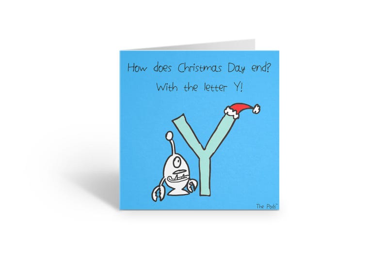 Funny Christmas Joke Greeting Card: DIGITAL DOWNLOAD - Etsy UK