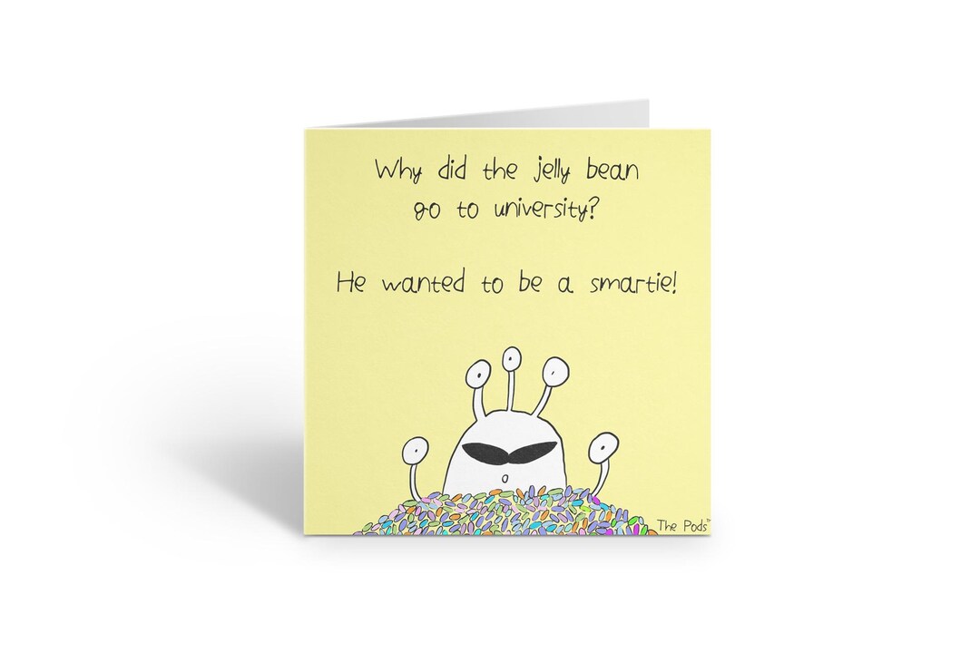Teacher Themed Joke Printable Greeting Card, Funny Gift Card for ...