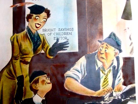 1940's Esquire Magazine Journalist Poster by E. Simms Campbell - Etsy