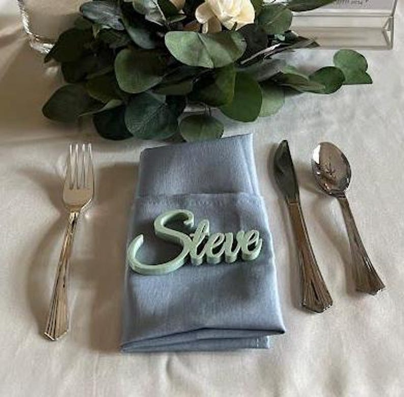 Place Setting Names - Etsy