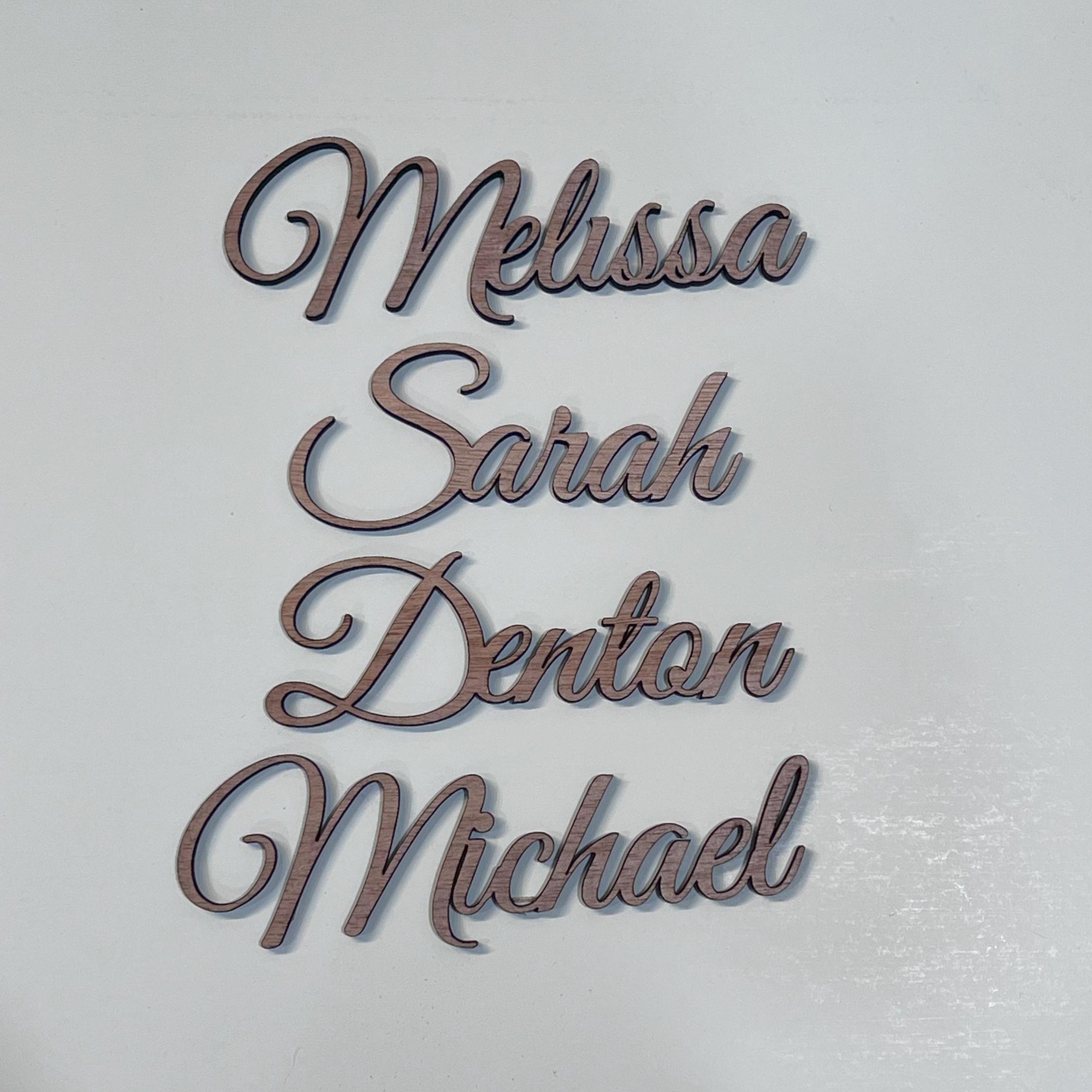 Place Setting Names - Etsy