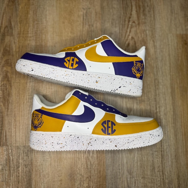 Lsu Shoes - Etsy