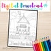Heart House Coloring Page Digital Download, Home is Where You Are ...