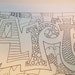 Printable Coloring Page Word Art Drawing Design, Digital Download Print ...