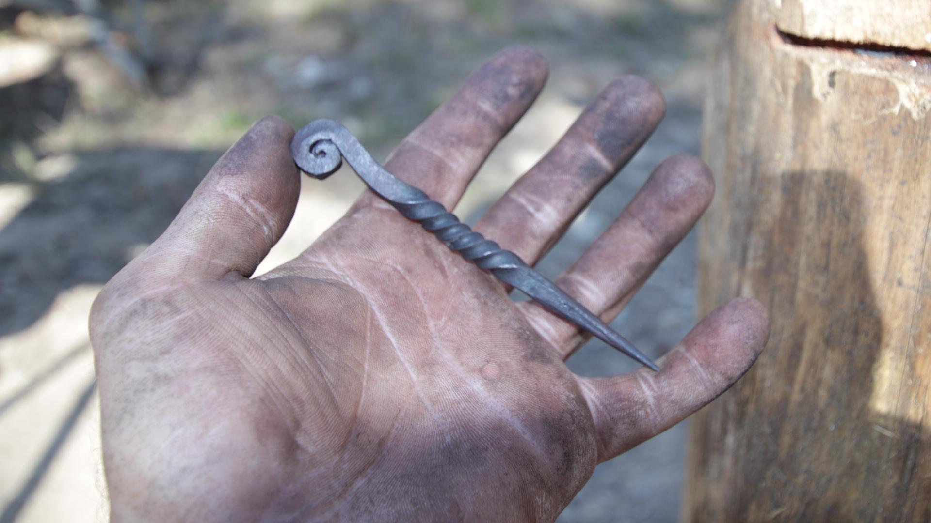 Hand Forged Awl, Leather Scride, Hand Awl, Wood Working Scribe - Etsy