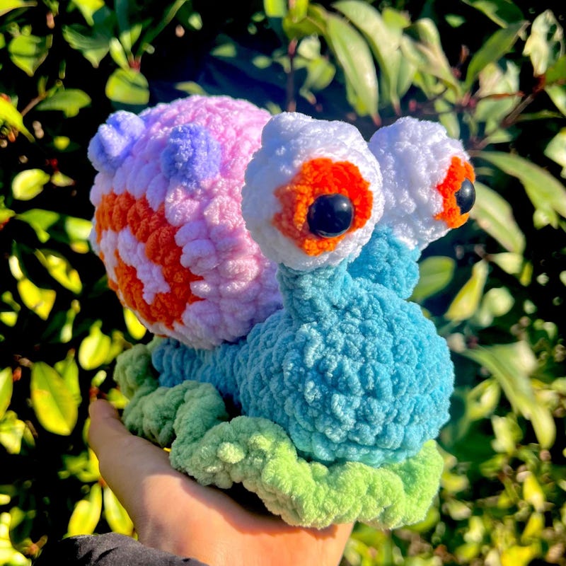 Stuffed Snail - Etsy