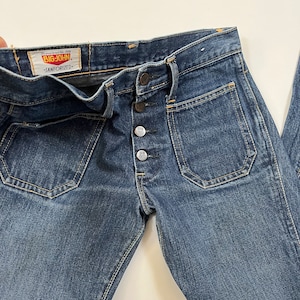 29 X 29 Vintage 1970's | 1990's Big John Denim Hip Hugger Bell Bottoms ...