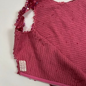 Vintage 1960's Jo-ro Imports Barbie Pink Payette Sequin - Etsy