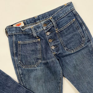 29 X 29 Vintage 1970's | 1990's Big John Denim Hip Hugger Bell Bottoms ...