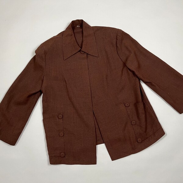 Cropped Swing Coat - Etsy